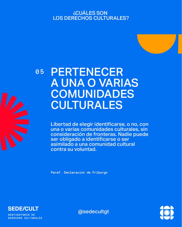 ¿Cuáles son los Derechos Culturales? - SEDE/CULT | Sentidotorio de ...