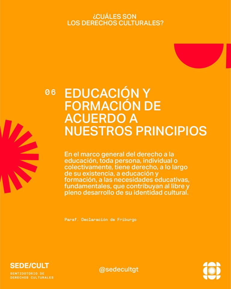 ¿Cuáles son los Derechos Culturales? - SEDE/CULT | Sentidotorio de ...