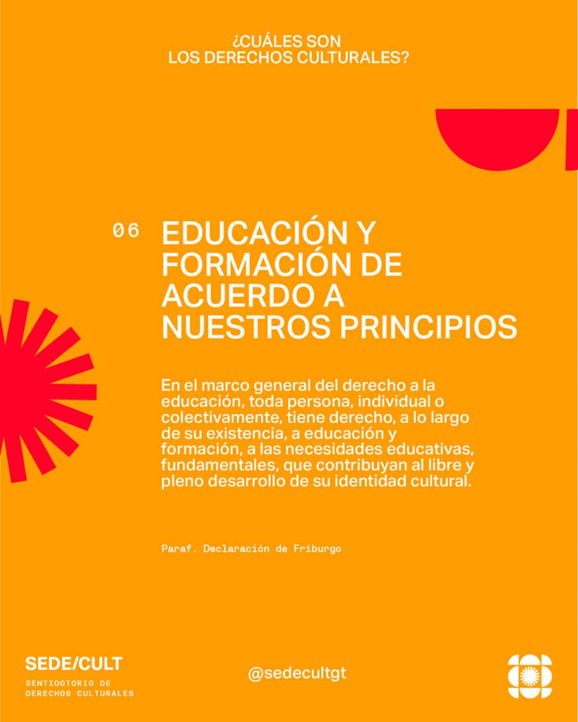 ¿Cuáles son los Derechos Culturales? - SEDE/CULT | Sentidotorio de ...
